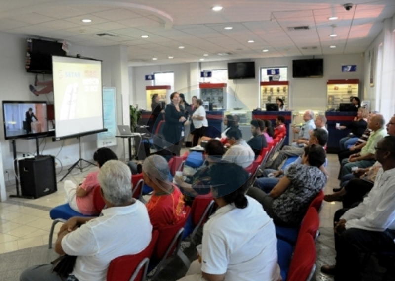 NoticiaCla - SETAR cu campaña informativo "SETAR mas serca di bo!"