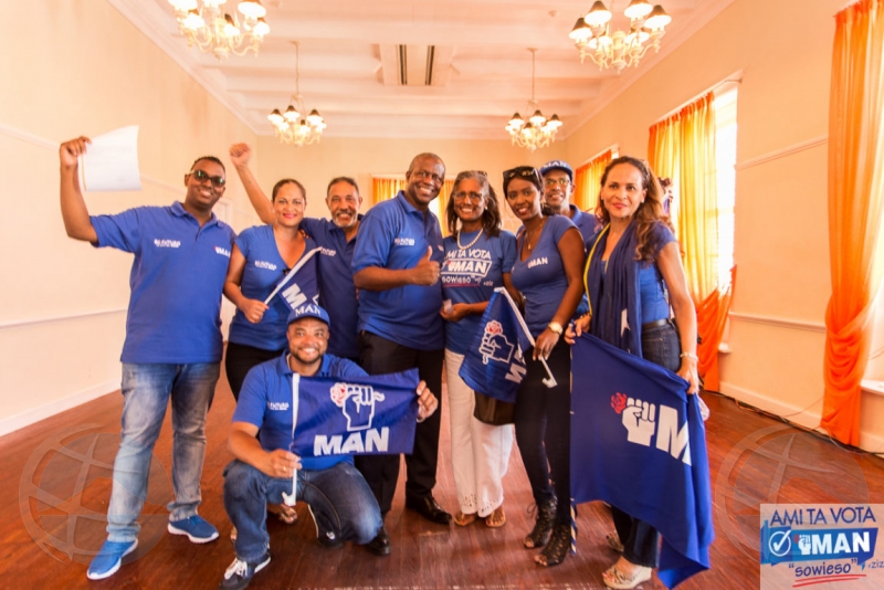 NoticiaCla - Partij MAN wint verkiezingen Curaçao 2016