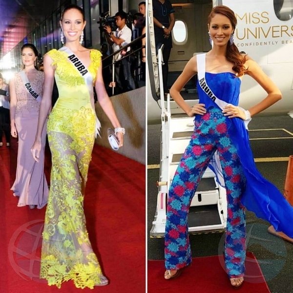 NoticiaCla - Miss Aruba trahando duro pa e prome corona di Miss ...