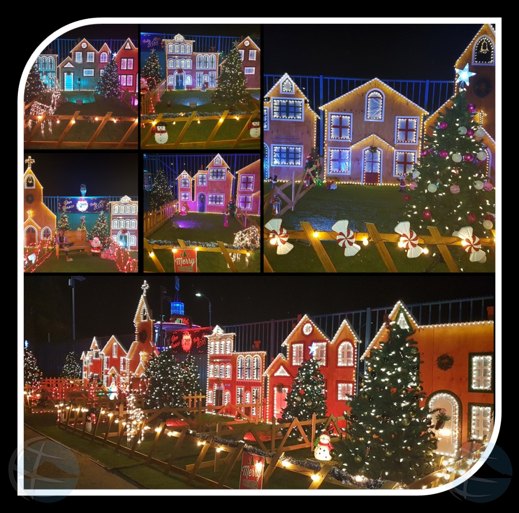 NoticiaCla - WEB ta inaugural e mini pueblo na luz na entrada di WEB na ...