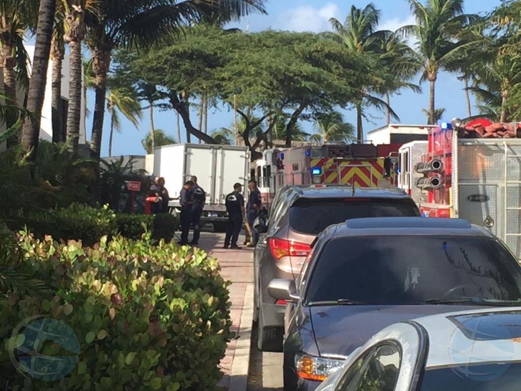 NoticiaCla - Explosion den cushina di highrise hotel riba Palm Beach