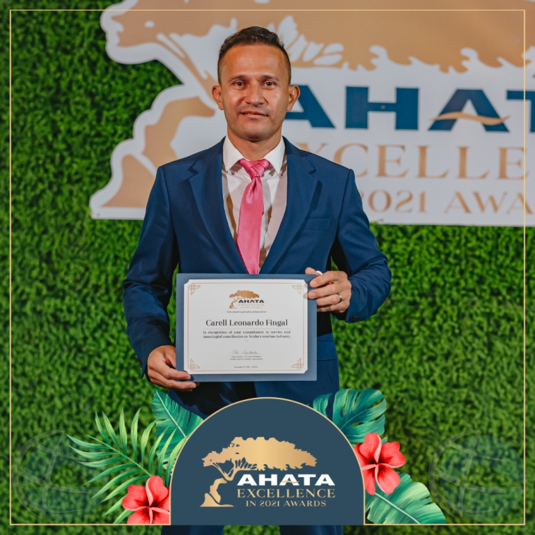 NoticiaCla - Aruba su 'Top Performers' reconoci cu AHATA Excellence Awards