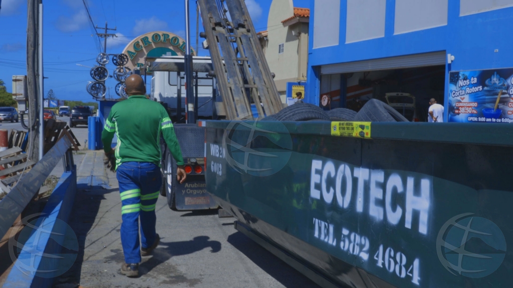 NoticiaCla - Ecotech awor ta procesa taira den su planta na Barcadera